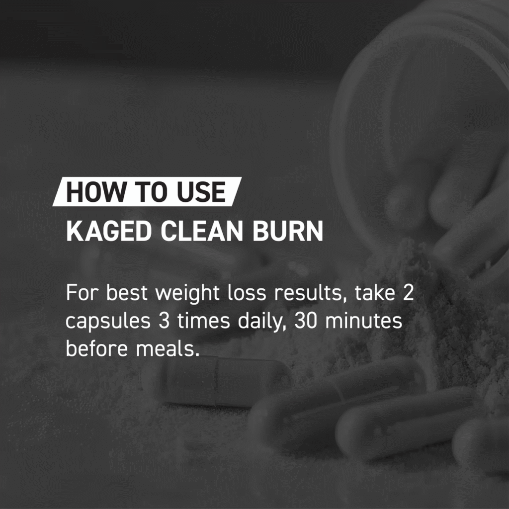 Clean Burn 180 Cap - Kaged India